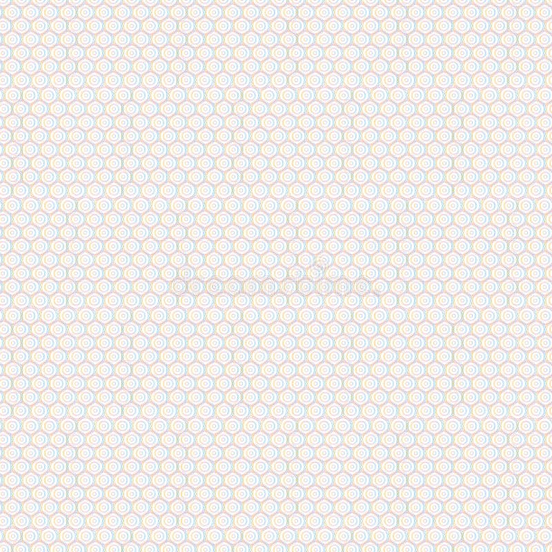 Abstract Hexagon Geometric Circles Seamless Pattern, Stock Illustration ...