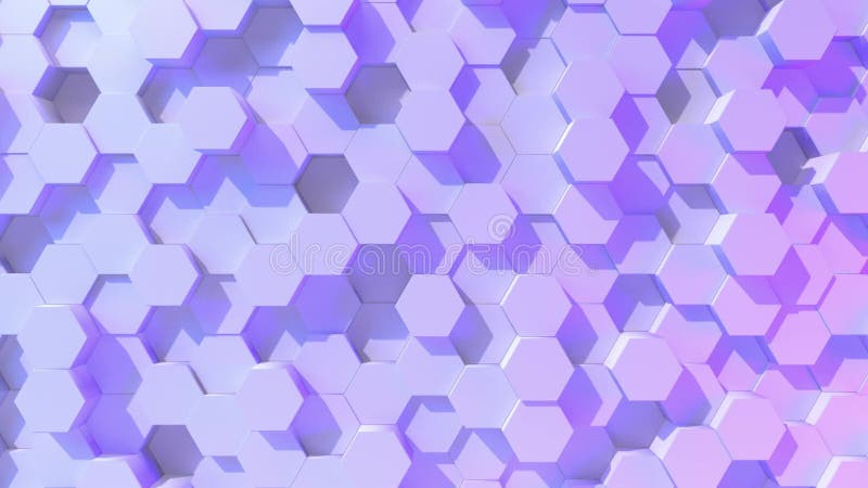 Abstract Hexagon Geometric Loop Animation - Seamless Loop Stock Video ...