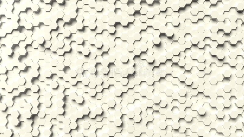 Abstract Hexagon Geometric Loop Animation - Seamless Loop Stock Video ...