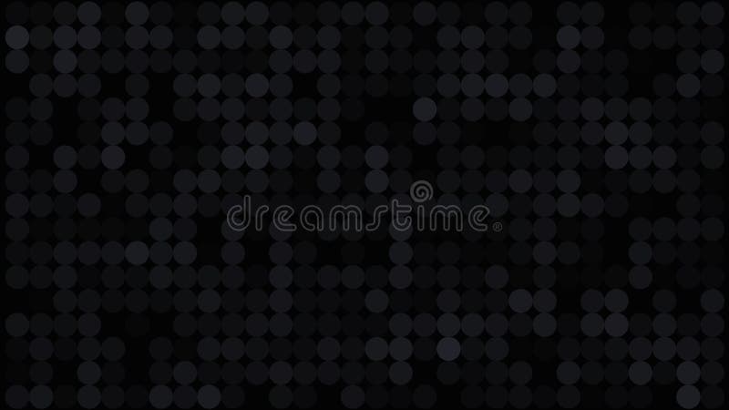 Abstract Hexagon Geometric Surface Loop. Clean Minimal Hexagonal Grid Pattern, Random Waving ...