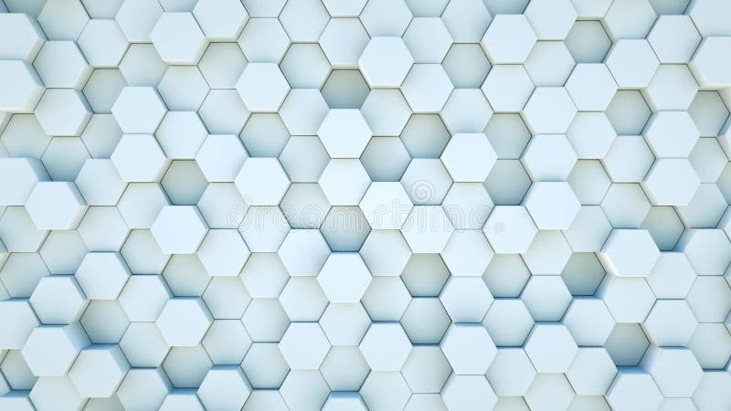 Abstract Hexagon Geometric Surface Loop Light Bright Clean Minimal ...