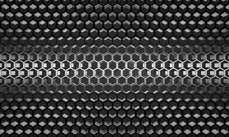Hexagon Structure As Background - Illustration Stock Illustration ...