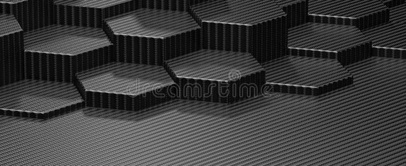 Hexagon Structure As Background - Illustration Stock Illustration ...