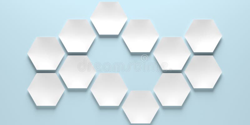 Hexagon Structure As Background - Illustration Stock Illustration ...