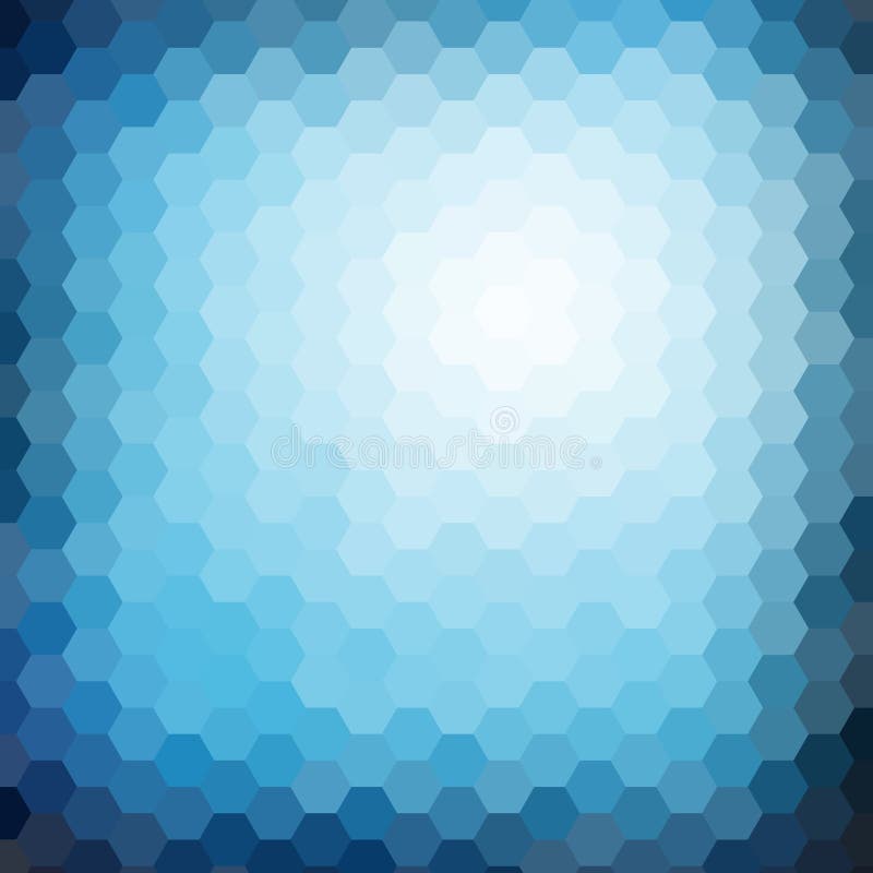 Abstract Hexagon Mosaic Gradient Background Stock Vector - Image: 39444601
