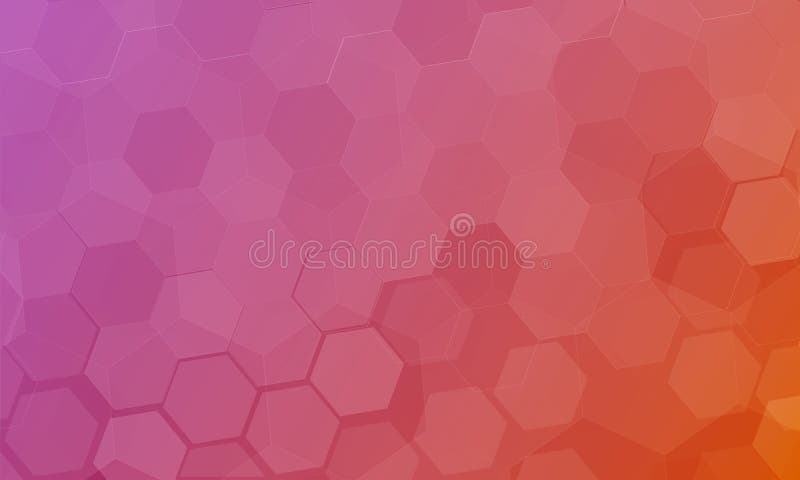 Abstract Hexagon Polygon Background. Technology Sci Fi Innovation ...