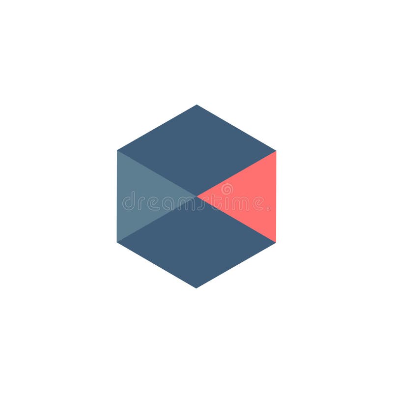 Hexagon Infinity Symbol in Halftone. Dotted Illustration Isolated on a ...