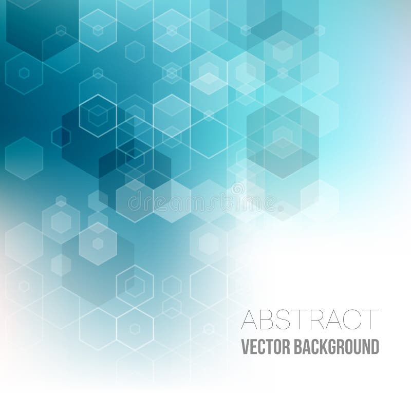 Abstract Hexagonal Background. Vector Stock Vector - Illustration of ...