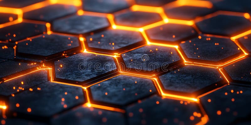 Abstract High Tech Honeycomb Structure Stock Illustrations – 1,926 ...