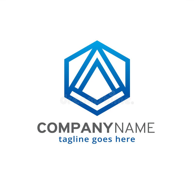 Abstract Hexagonal Pack Logo Template Design Vector Stock Vector ...