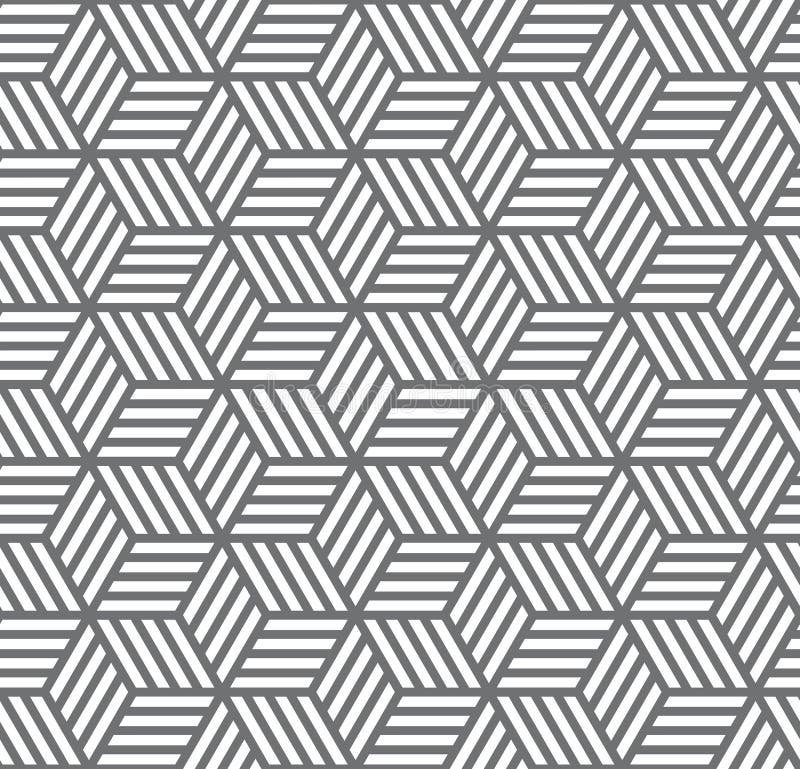 Abstract Hexagonal Seamless Pattern Stock Vector - Illustration of ...