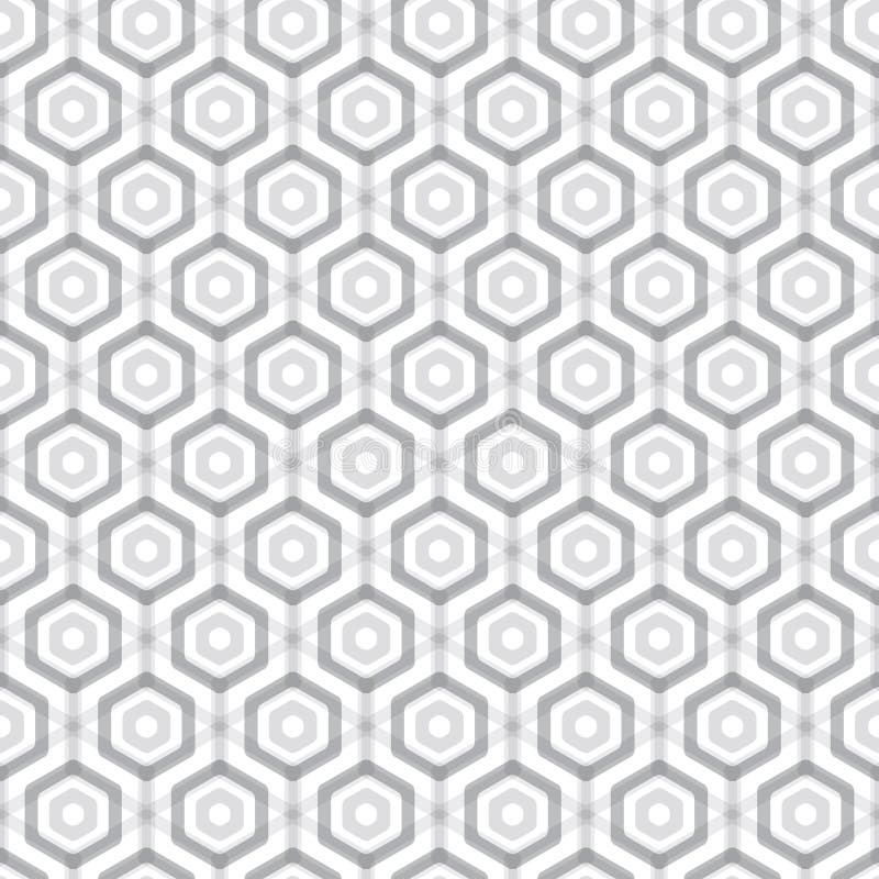 Abstract Hexagonal Seamless Pattern Stock Vector - Illustration of cell ...