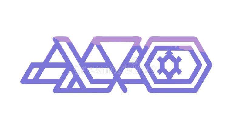 Abstract Hexagonal Star Logo, Geometric Connectivity Design, Vector ...