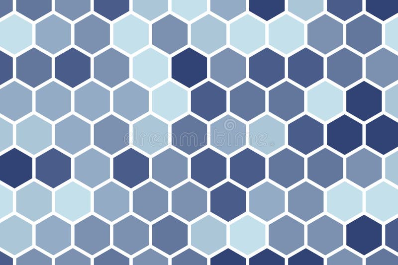 Abstract Hexagons Honeycomb Pattern Vector Art Stock Vector ...