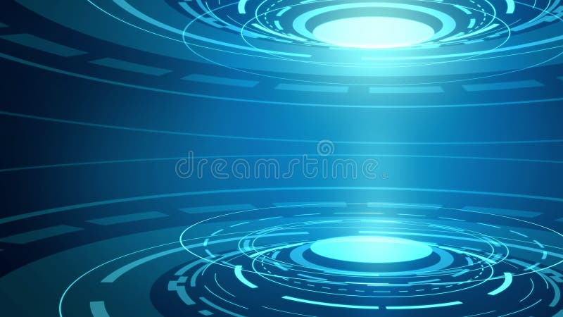 Abstract Hi-tech Animated Background. Loop. Stock Video - Video of ...
