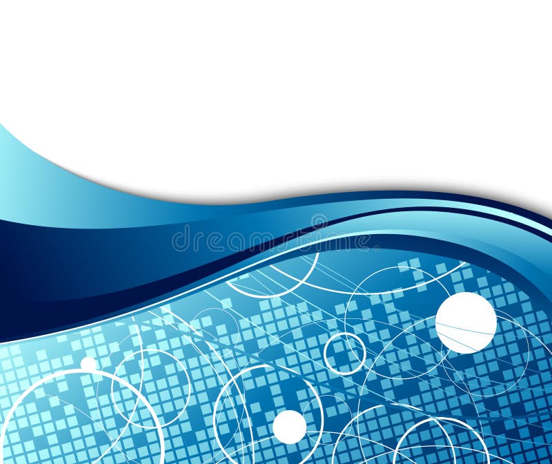 Abstract Hi-tech Banner Template Stock Vector - Illustration of cyan ...