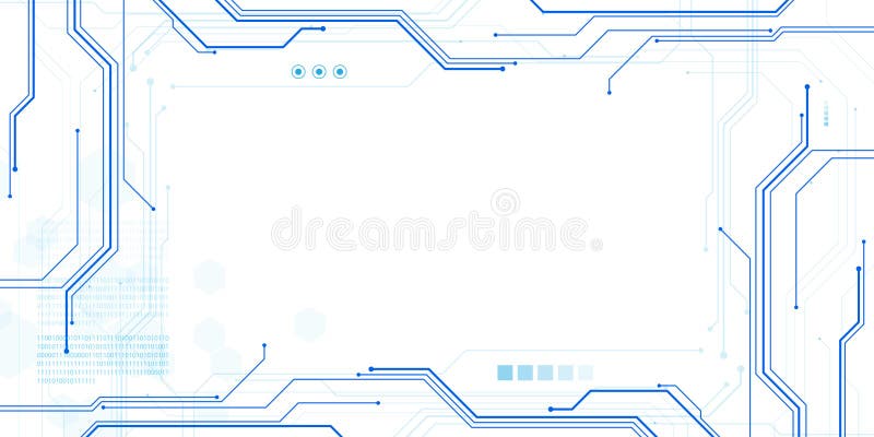 Abstract Hi Tech. Abstract Digital Background with Technology. Vector ...