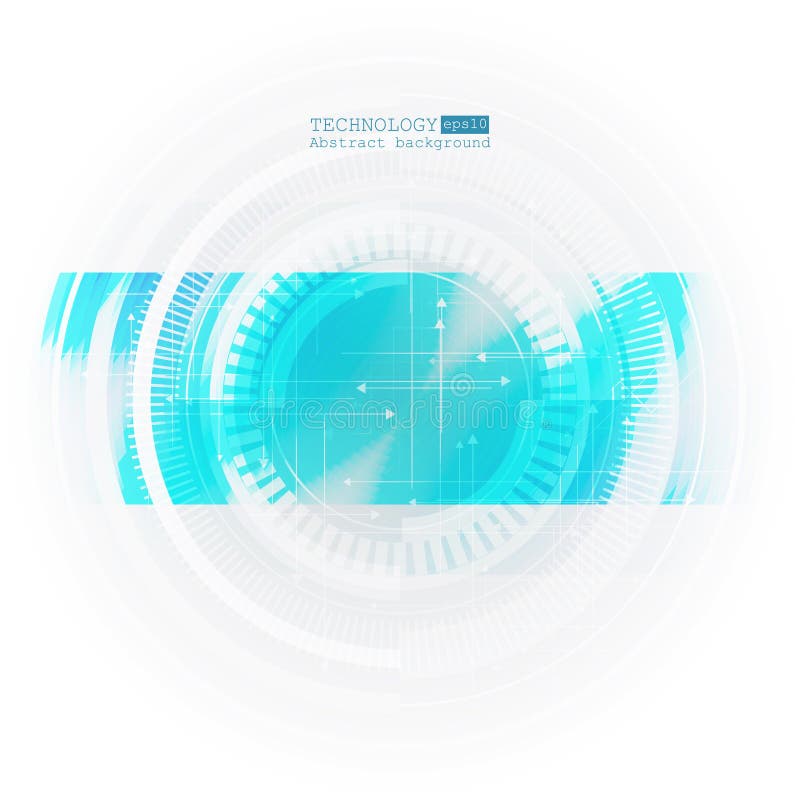 Abstract Hi-tech, Engineering, Machine, Technology Concept. Vector ...