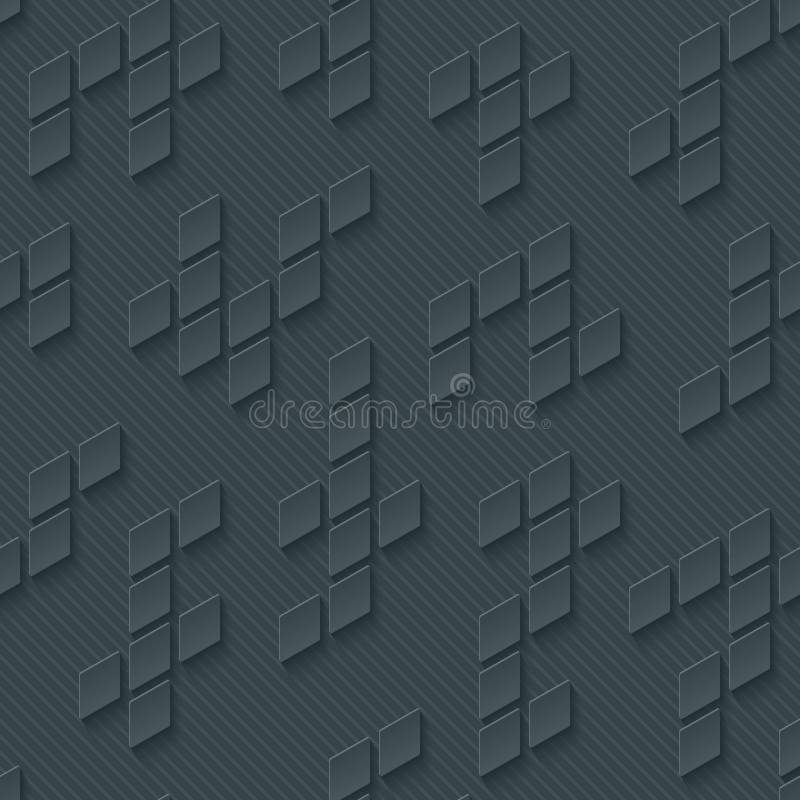 Abstract Hi-tech Geometric Seamless Pattern. Stock Vector ...