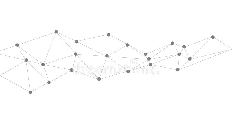 Abstract Hi Tech Mesh Network Background Design Stock Vector ...