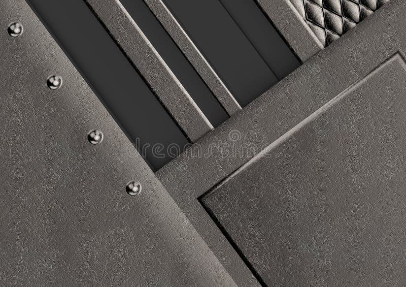 Abstract Hi-tech Motion Background. 3d Render Stock Illustration ...