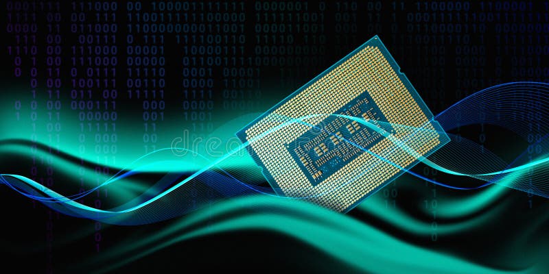 Abstract High-performance High-speed Processor on Dark Green ...