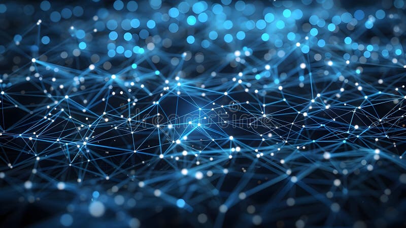 Abstract High-Resolution Technology Background Stock Illustration ...