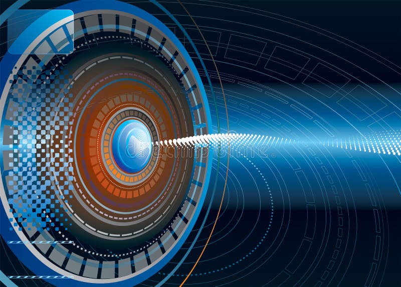 High-tech infinity stock vector. Illustration of abstract - 4530296