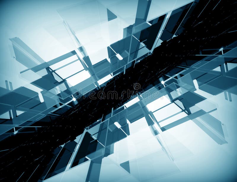 Abstract High-tech Background Stock Illustration - Illustration of ...