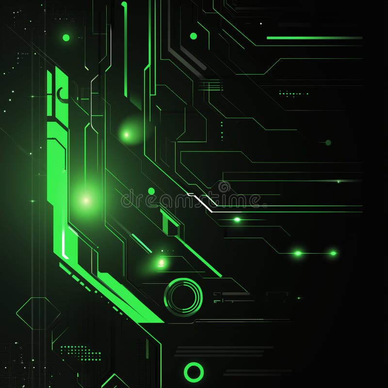 Abstract High Tech Background Image Stock Illustration - Illustration ...
