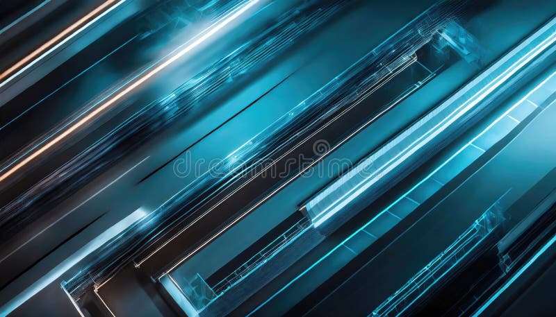 A Modern, Wide Concept of Hi-tech Digital Technology. Generated with AI ...