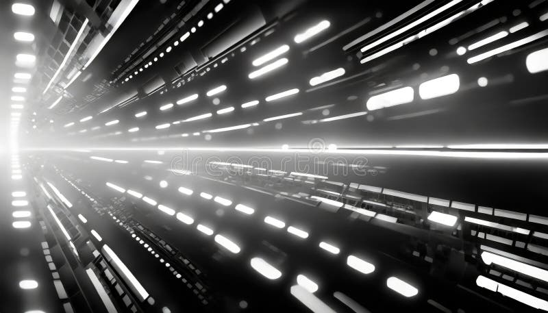 A Modern, Wide Concept of Hi-tech Digital Technology. Generated with AI ...