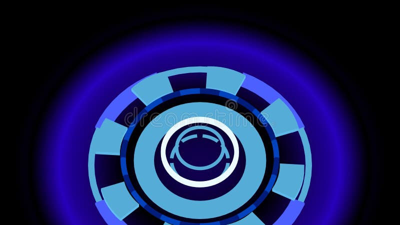 Abstract High-tech Wheels, 3d Illustration Stock Illustration ...