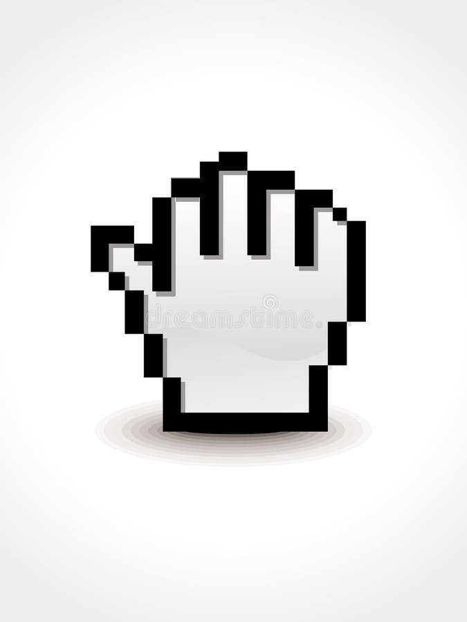 Windows Hand Cursor Stock Illustrations – 150 Windows Hand Cursor Stock ...