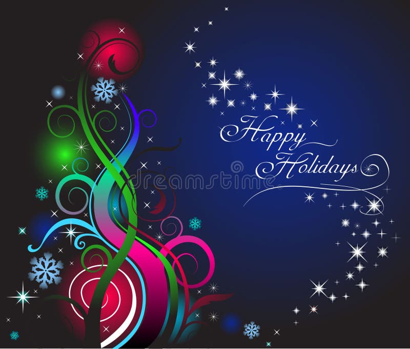 Abstract Holiday Background Stock Vector - Illustration of gold, nature ...