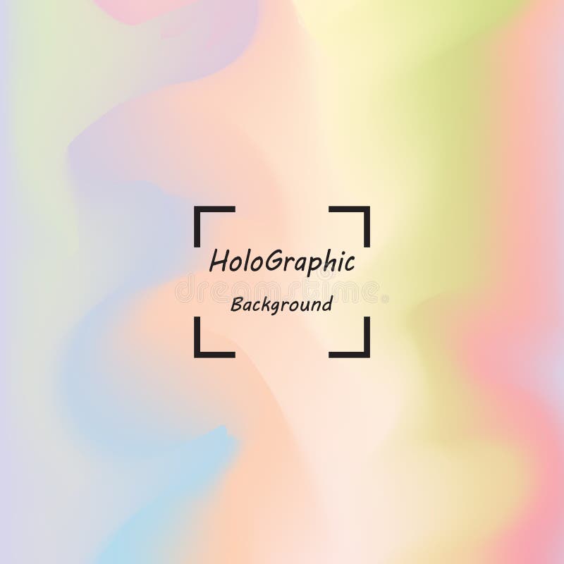 Abstract Holographic Background, Blurred Background for Cover, Design ...
