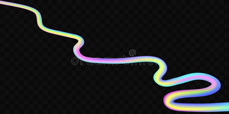Abstract Holographic Wave. Flow Iridescent Fluid. Dynamic Spectrum ...