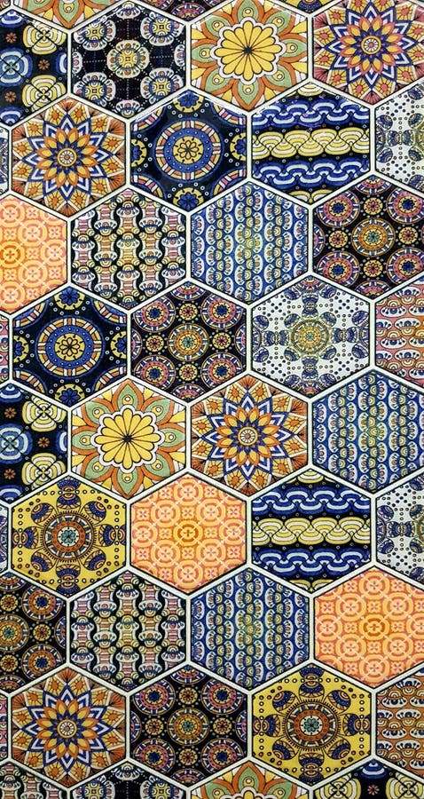 Abstract Home Decorative Wall Tiles Pattern Design Background Stock ...