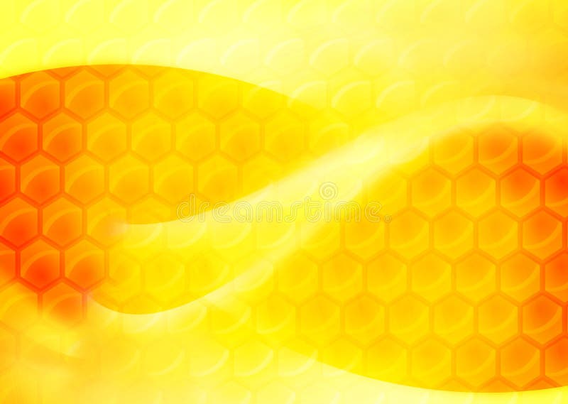 Abstract honey background stock illustration. Illustration of curve ...