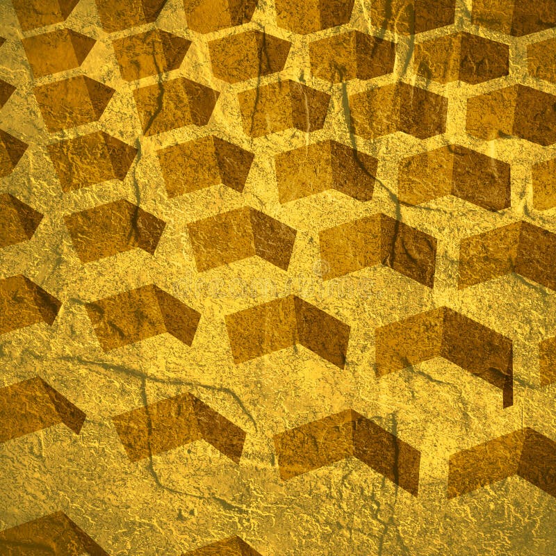 Abstract Honeycomb Background Stock Illustration - Illustration of ...