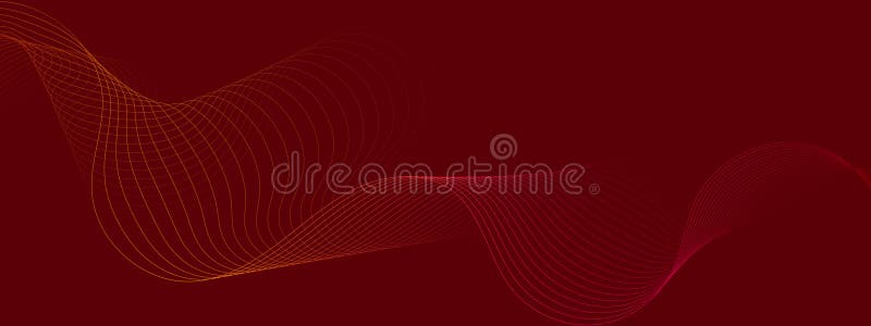Abstract Horizontal Background with Smooth Lines with a Gradient ...