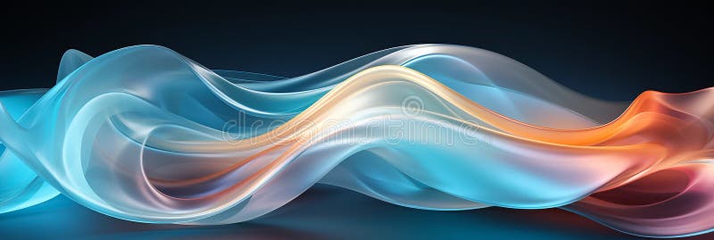 Abstract Horizontal Background for Website Header with Transparent Blue ...