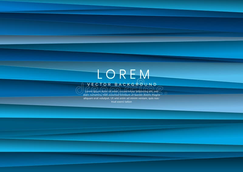 Abstract Horizontal Light Blue Stripe Lines on White Background Stock ...