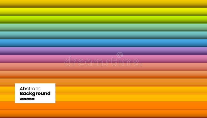 Abstract Horizontal Colorful Background Design Stock Vector ...