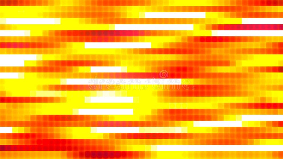 Abstract Horizontal Glowing Color Lines. Multicolored Horizontal Linear ...