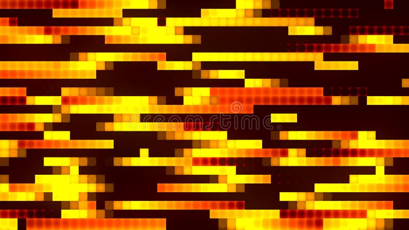 Abstract Horizontal Glowing Color Lines. Multicolored Horizontal Linear ...