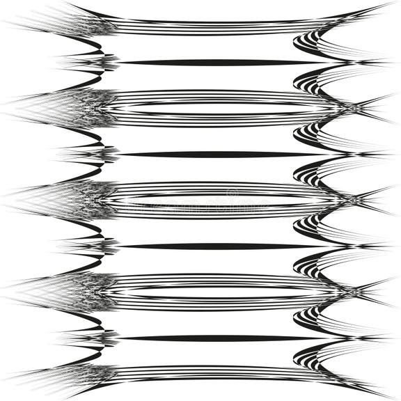 Abstract Horizontal Lines. Textured Stripe Pattern. Organic Wave ...