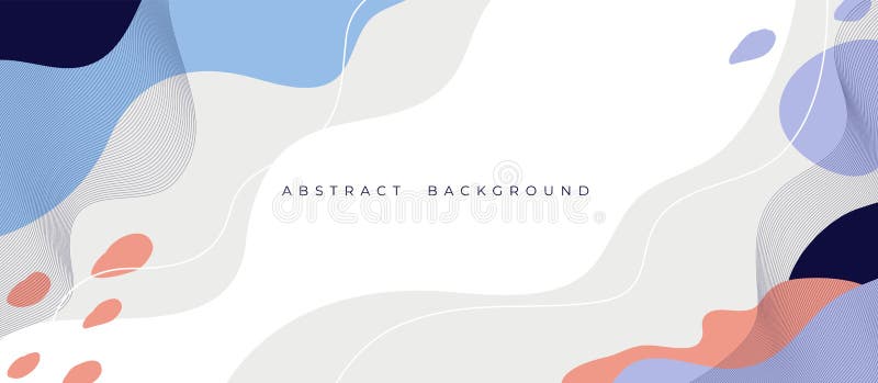 Abstract Horizontal Liquid Background with Flow Liquid Elements Stock ...