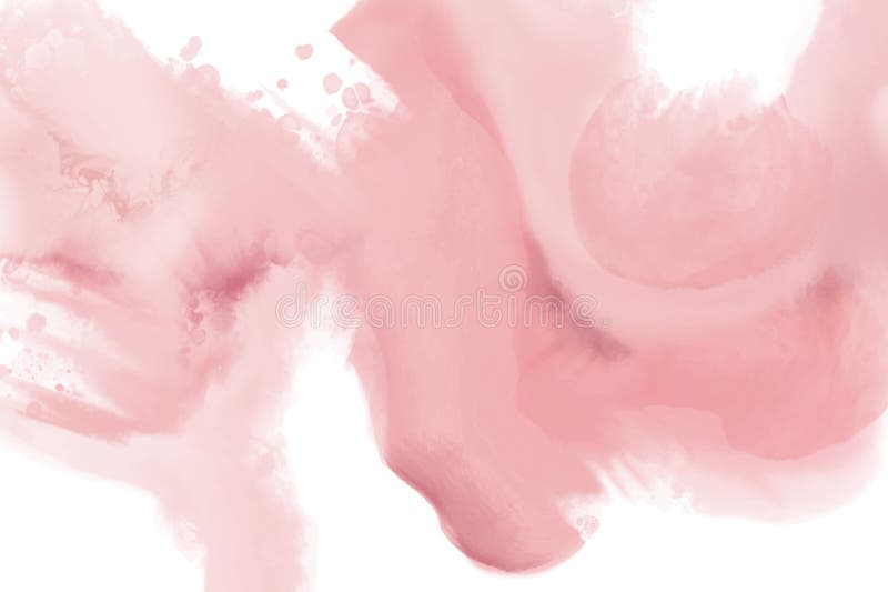 Abstract Horizontal Pink Watercolor Background. Vector Element. Stock ...