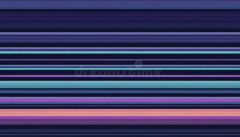 Abstract Horizontal Stripes Background, Vibrant Color Palette ...